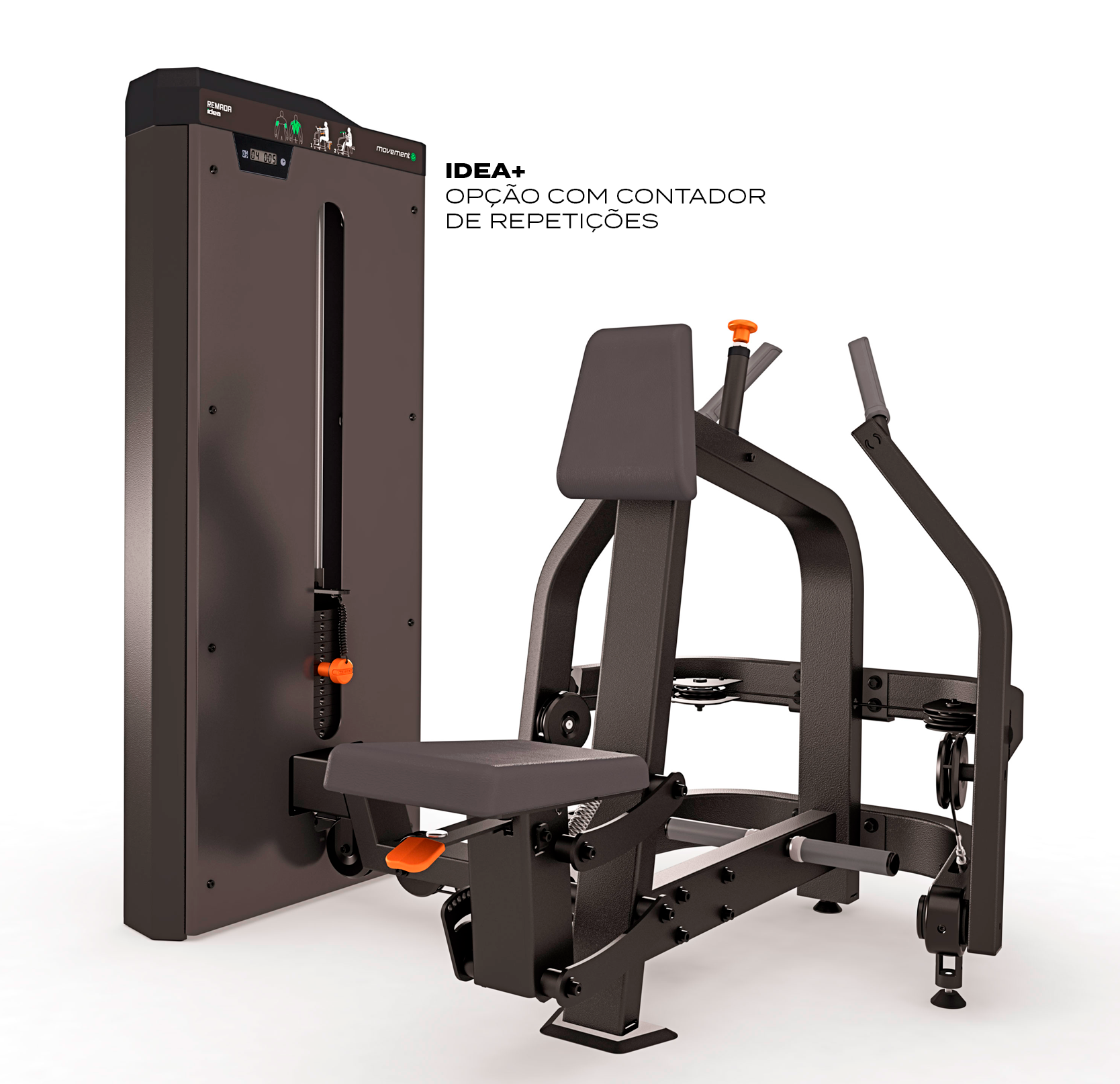 Estação de Musculação Idea Remada Movement - Masar Equipamentos para ...